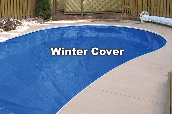 Winter Cover - Beaded & Custom Fit - The Affordable Inground Pool